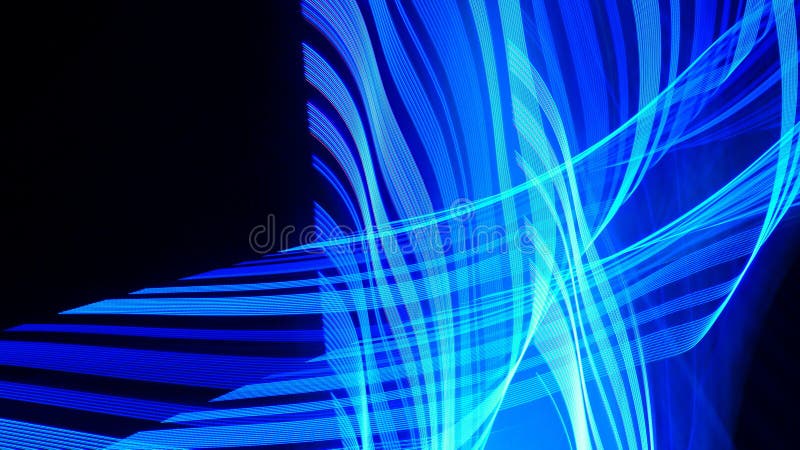 Texture of Blue Layers on Black Background Stock Photo - Image of ...