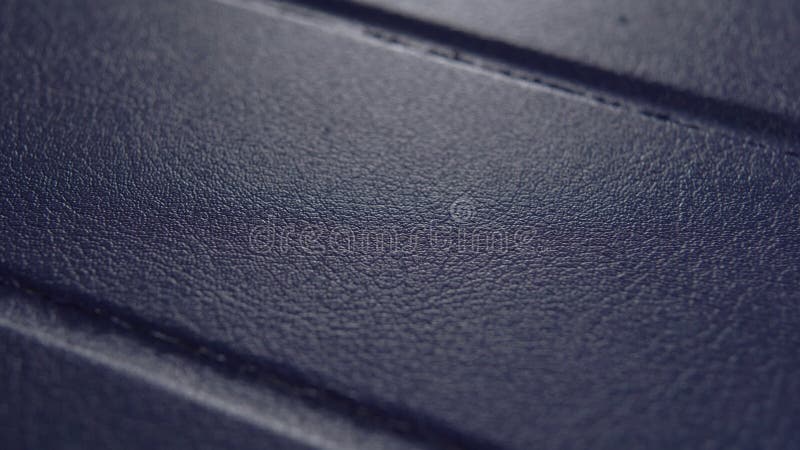 Texture of Blue Leather Tablet Case. Textured Cover Surface with ...