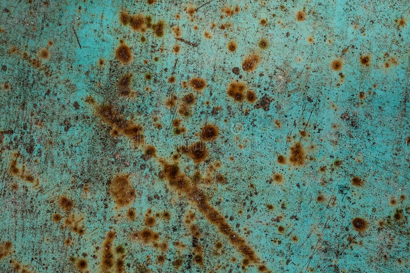 Texture of Metal with Many Rust Spots of Different Sizes on it Stock ...