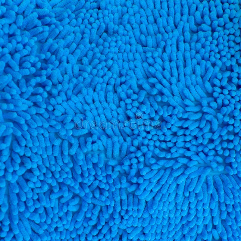 Texture of Blue Microfiber Fabric Stock Image - Image of fiber ...