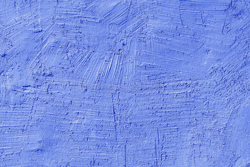 Texture of Blue Plaster on the Wall of an Old House. Stock Image ...