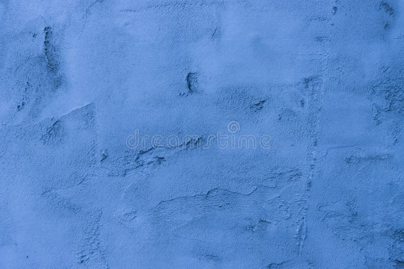 Texture of a Blue Putty Wal. Stock Photo - Image of color, vintage ...