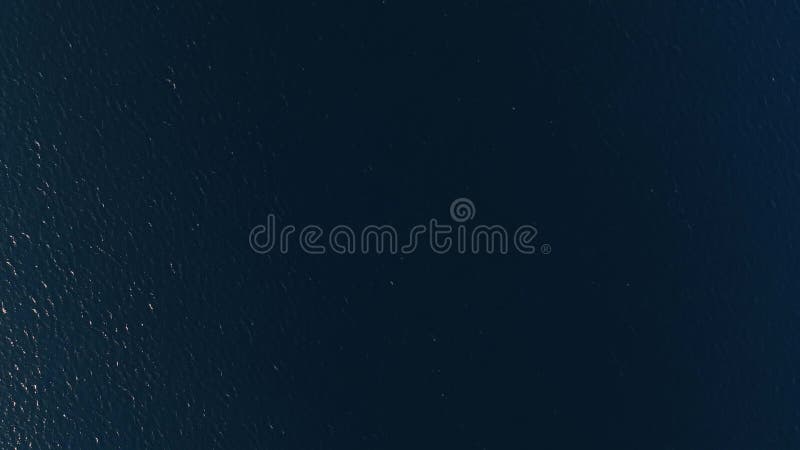 The Texture of the Blue Sea at Dawn Aerial View 4 K Stock Footage ...