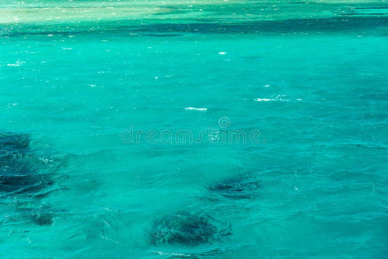 Texture Blue Sea or Ocean Water Full Frame Stock Image - Image of ...