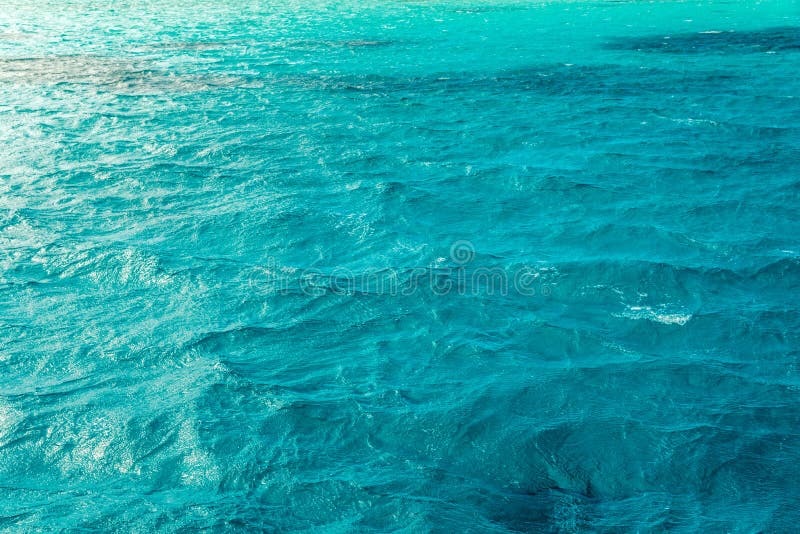 Texture Blue Sea or Ocean Water Full Frame Stock Photo - Image of ...