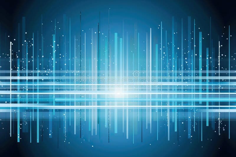 Texture of Blue Straight Lines, Generative AI. Stock Photo - Image of ...