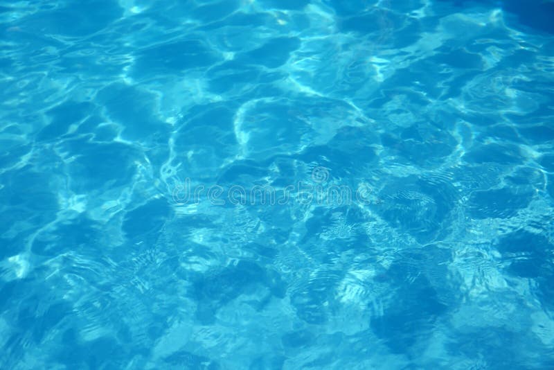 Texture of Blue Water in Swimming Pool As Background Stock Image ...