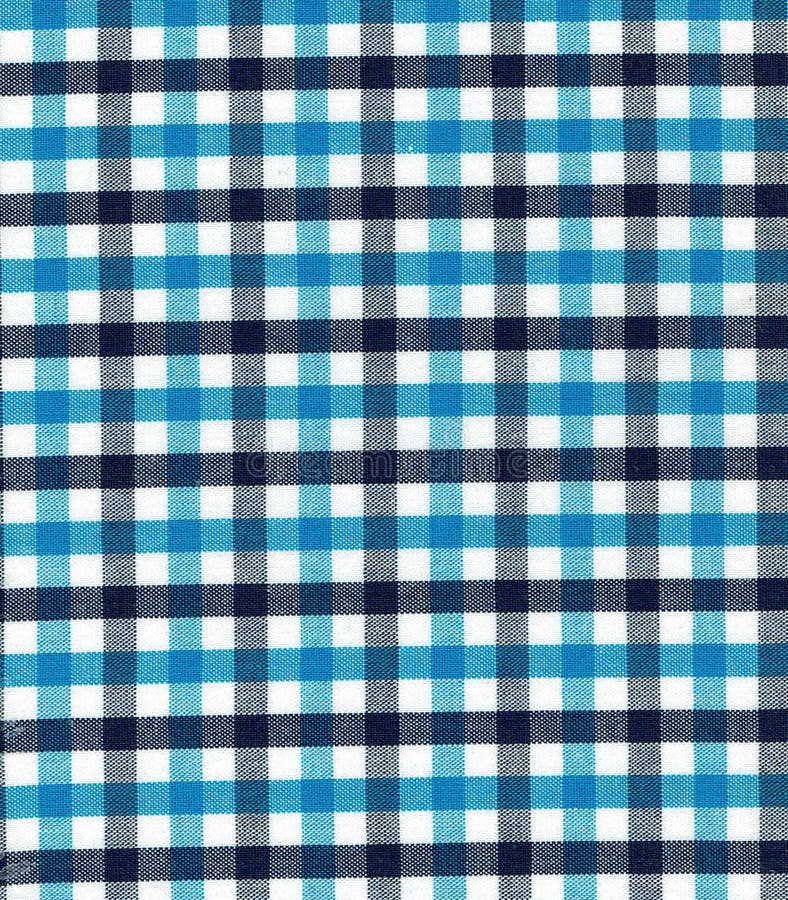 Texture of Blue and White Checks Stock Image - Image of fashion, line ...