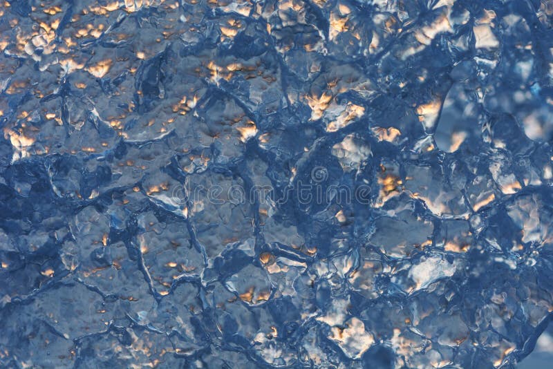 Frozen Blured Ice . Abstract Winter Background Stock Photo - Image of ...