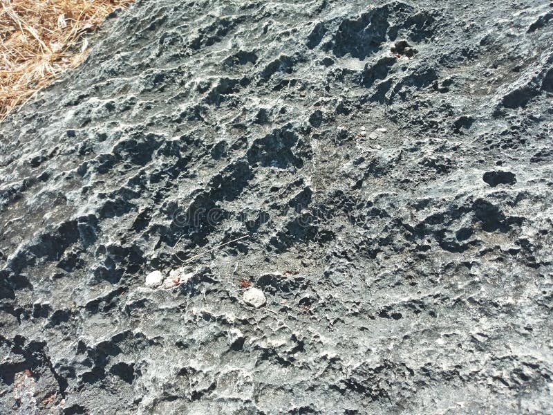 Texture of Bouldering Huge Cave Rock or Stone at the Beach Area during ...
