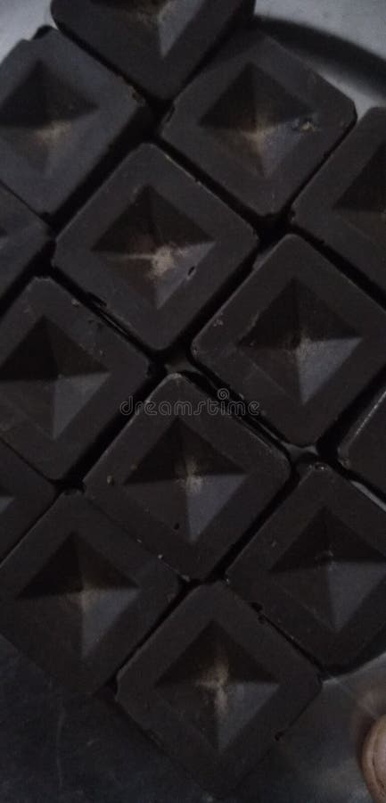 Texture Box Design of Dark Chocolate Stock Image - Image of texture ...