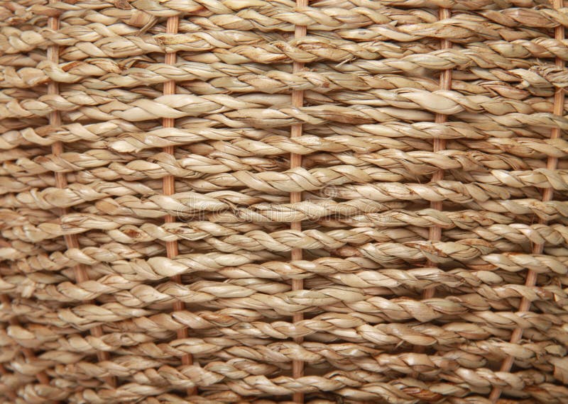 Braided Product Made of Shreds of Colored Fabric, Manual Work, Close Up ...