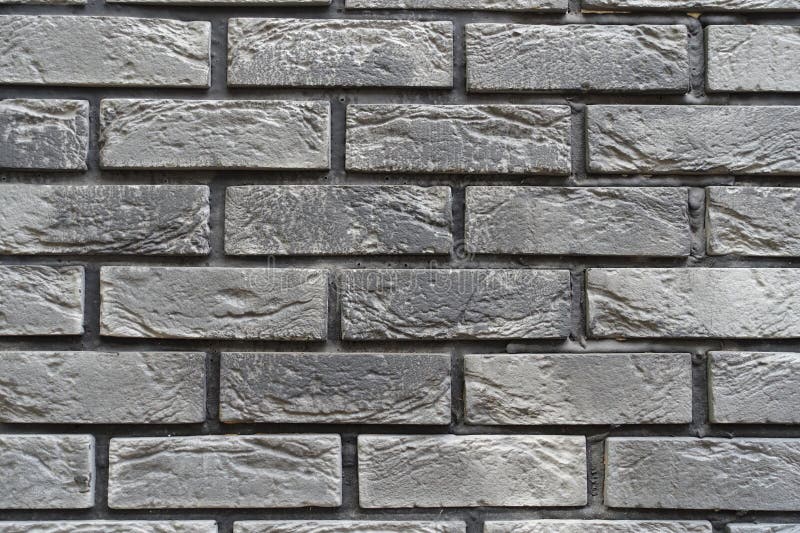Texture of Brick Veneer Wall with Stretcher Bond Pattern in Shades of ...