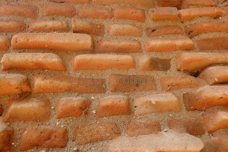 Texture of Brick Wall, with a Little Broken and Cracked Stock Image ...