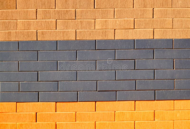 The Texture of the Brick Wall of Different Colors for Construction ...