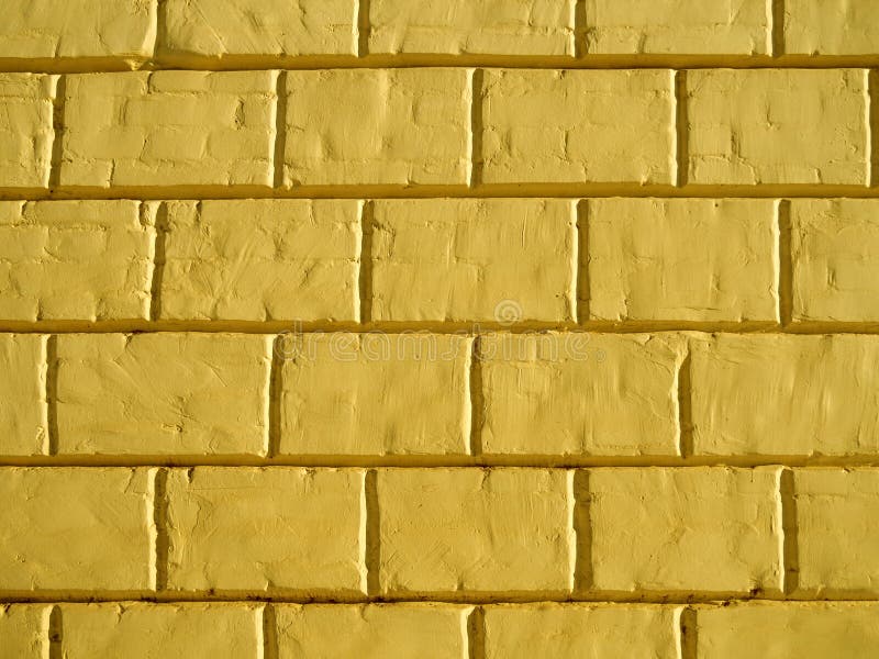 Background of a Yellow Wall of a City Building. Stock Photo - Image of ...