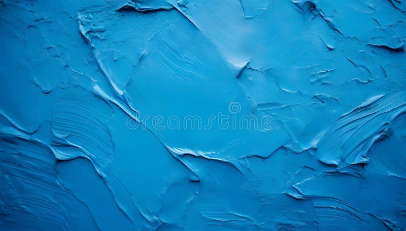 Texture of Bright Blue Putty Wall Stock Illustration - Illustration of ...