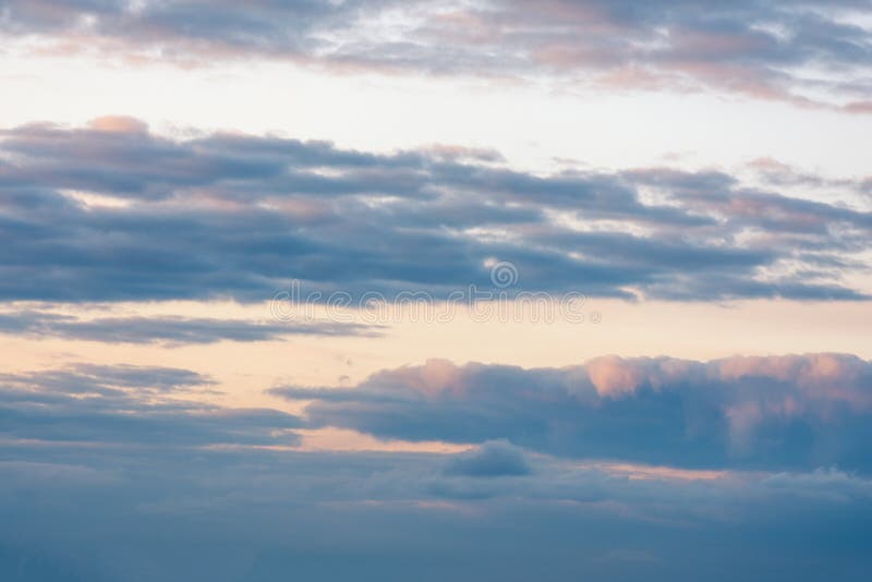 Texture Bright Contrast Sky with a Clouds Stock Photo - Image of ...
