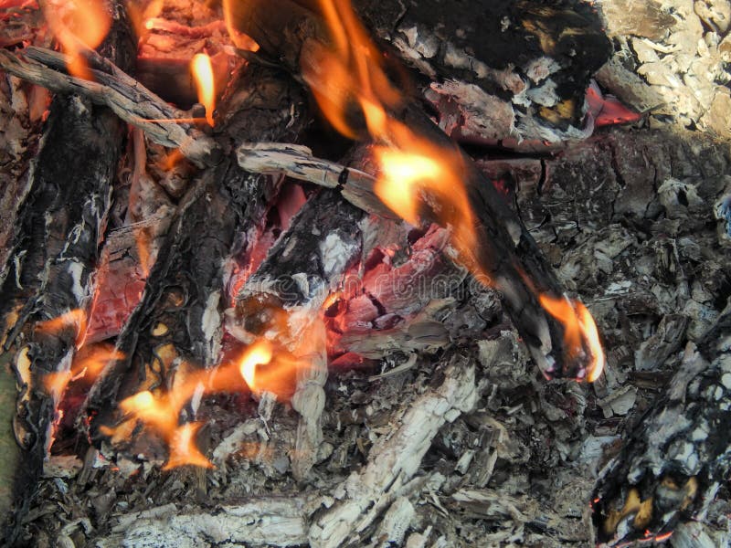 The Texture of a Bright Flame of Fire Fire Stock Photo - Image of ...