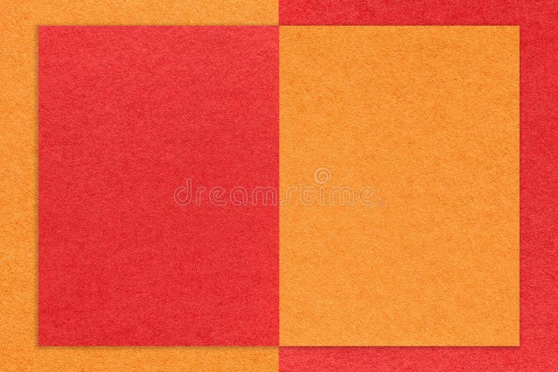 Texture of Bright Orange and Red Paper Background with Geometric Shape ...
