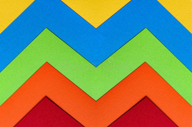 Texture of Bright Sheets of Color Cardboard Closeup Stock Image - Image ...