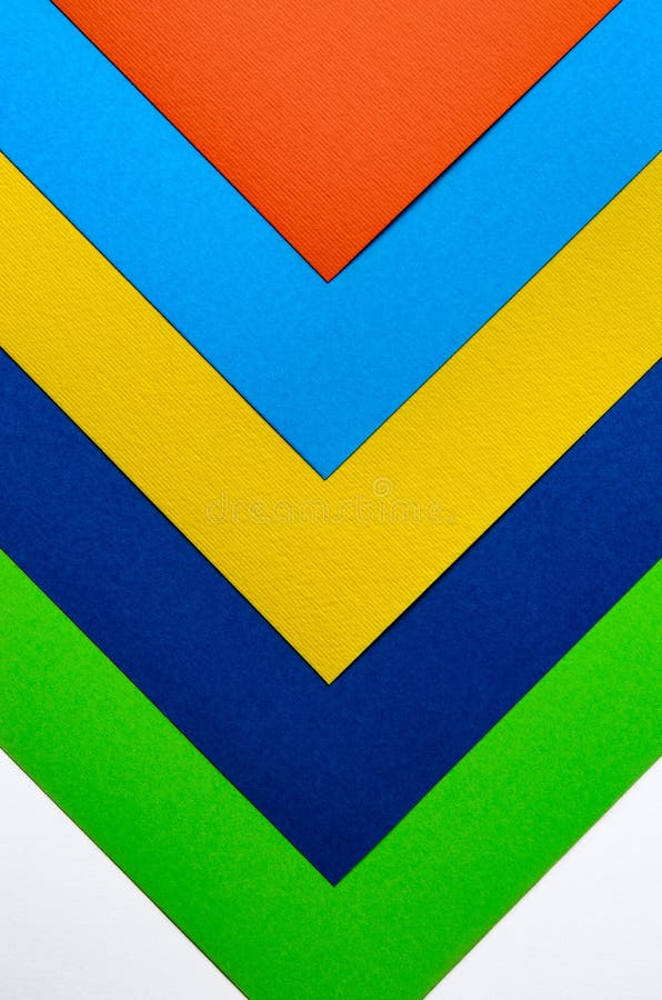 Texture of Bright Sheets of Color Cardboard Closeup Stock Photo - Image ...