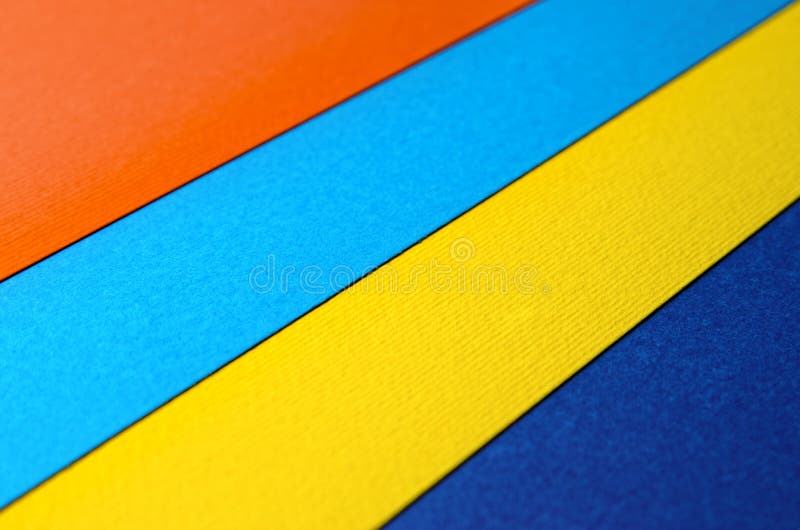 Texture of Bright Sheets of Color Cardboard Closeup Stock Photo - Image ...