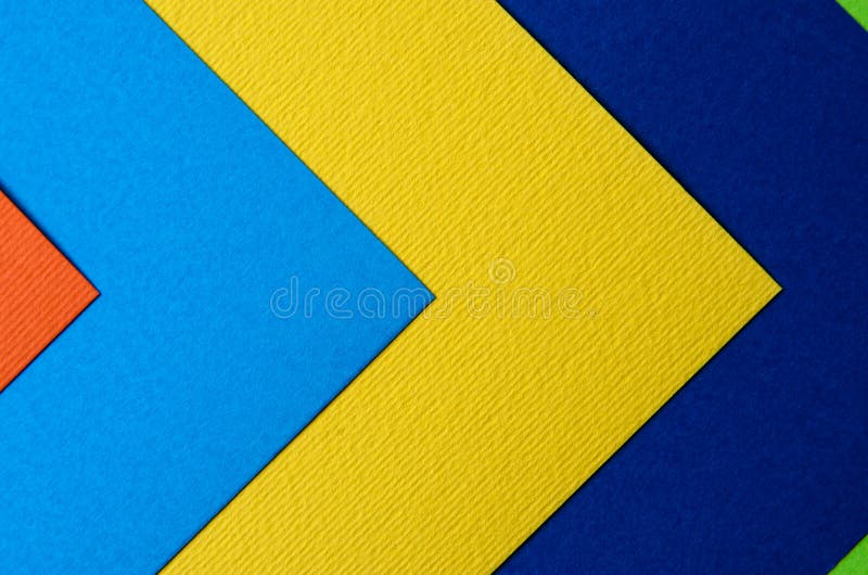 Texture of Bright Sheets of Color Cardboard Closeup Stock Image - Image ...