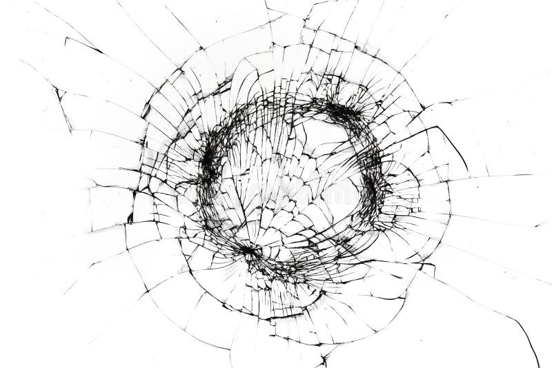 Cracked Screen Transparent