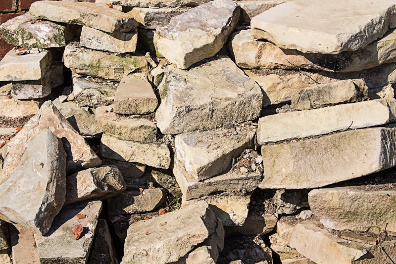 Texture of broken stones stock image. Image of wreck - 39756077