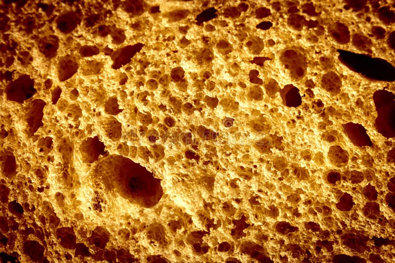 Texture of Brown Bread As a Close Up Background. Backdrop of Rough ...