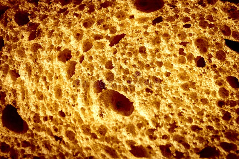 Texture of Brown Bread As a Close Up Background. Backdrop of Rough ...