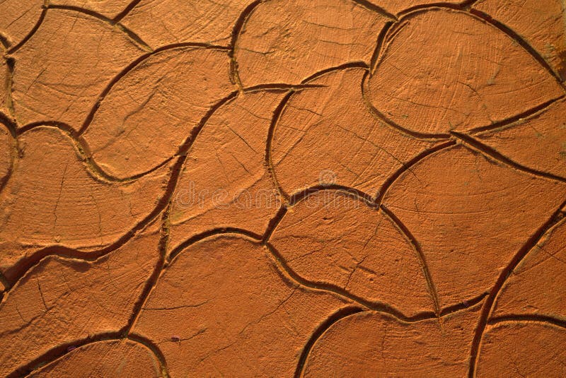 The Texture of the Brown Floor in Curve Lines. Stock Photo - Image of ...