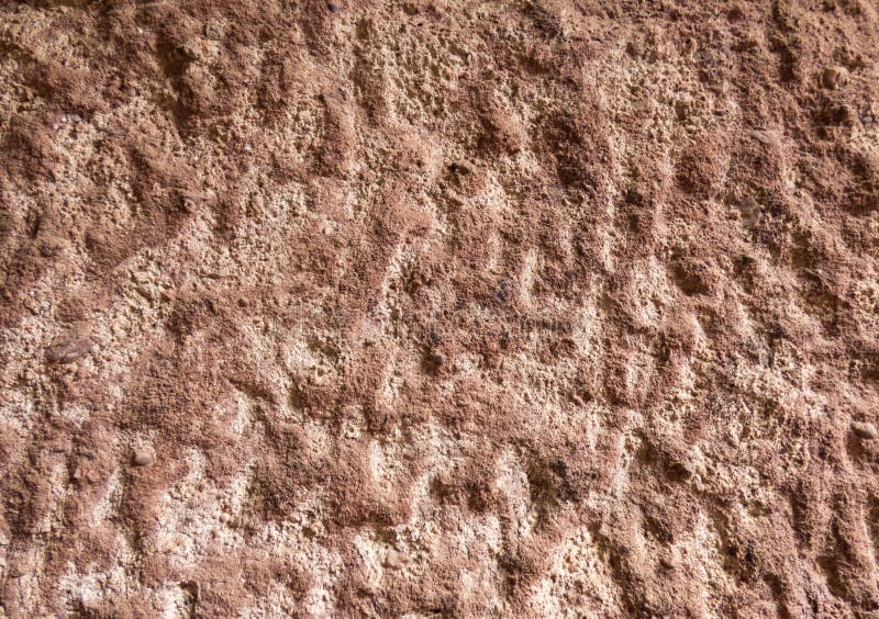 The Texture of the Brown Old Monastery Wall with Cracks and Scuffs ...