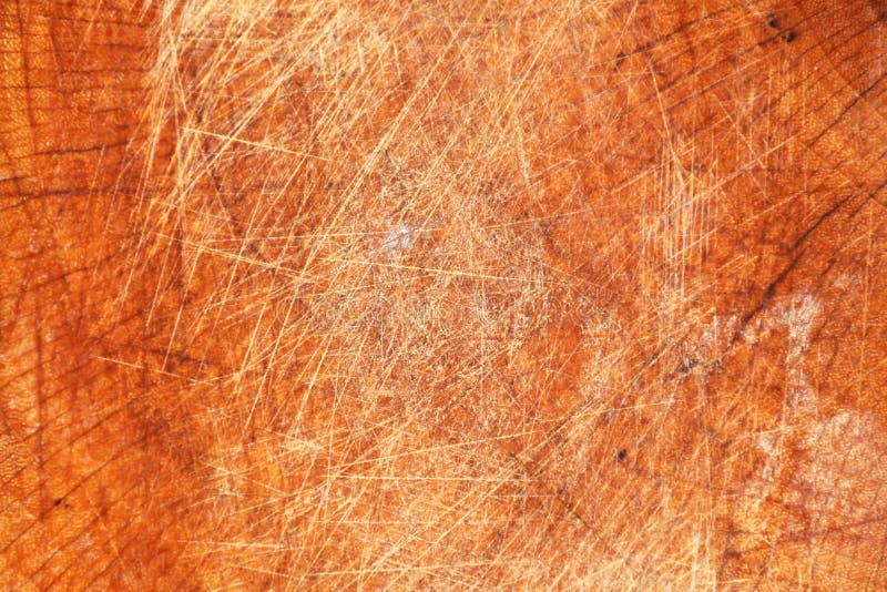 The Texture of the Brown Wood with a Dull White Scratch Fills the Frame ...