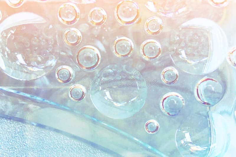 Texture of Bubble Glass Block with Two Tone Art Color Stock Image ...