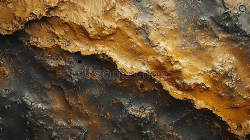 Texture of Bubbling Mud with a Rough and Jagged Surface that Looks Like ...