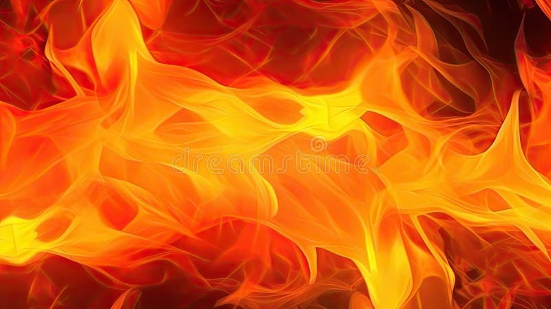 Texture of burning fire stock illustration. Illustration of devil ...