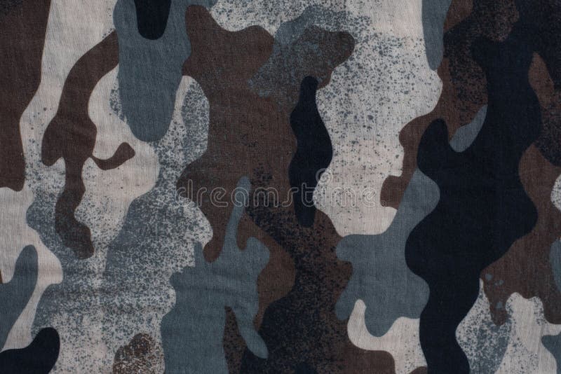 Texture Camouflage Fabric Photo, Background for War. Stock Image ...