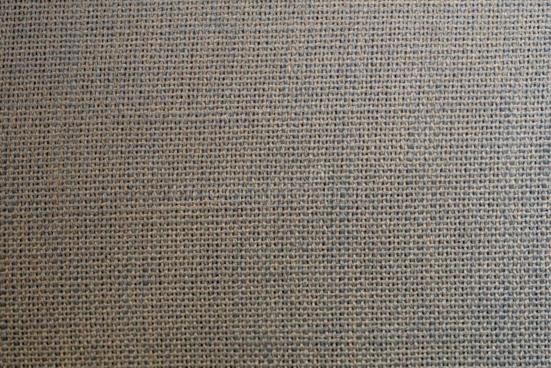 The Texture of Canvas Fabric, Large Cells between Coarse Threads. Stock ...