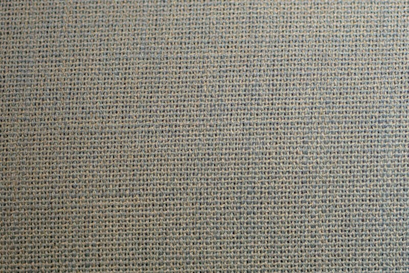 The Texture of Canvas Fabric, Large Cells between Coarse Threads. Stock ...
