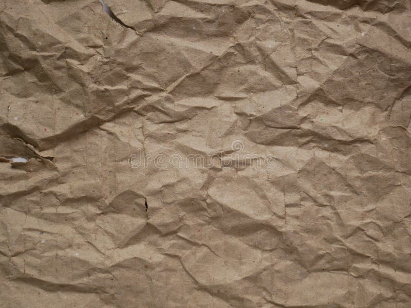 Texture of Cardboard with Bends, Crumpled Paper. Sheet, Pattern. Stock ...