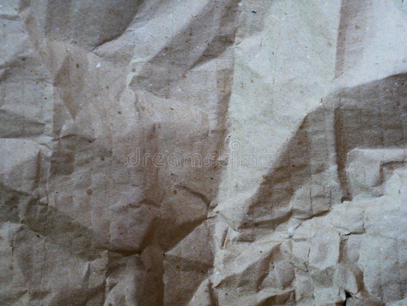 Texture of Cardboard with Bends, Crumpled Paper. Sheet, Pattern. Stock ...
