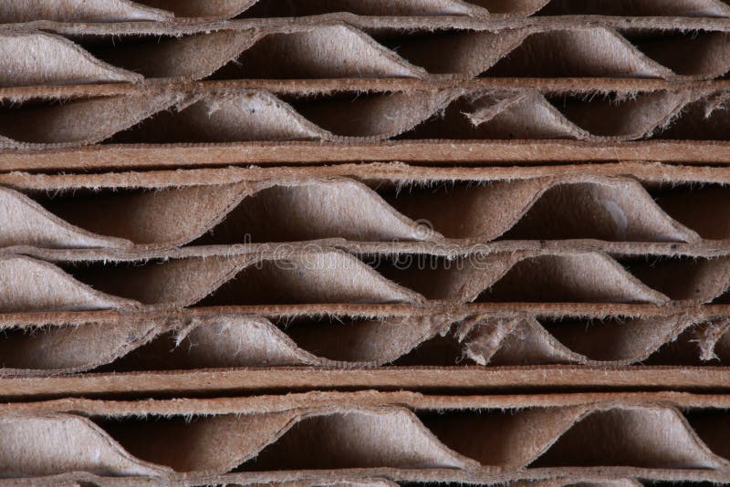 Texture of cardboard stock photo. Image of corrugated - 46387026