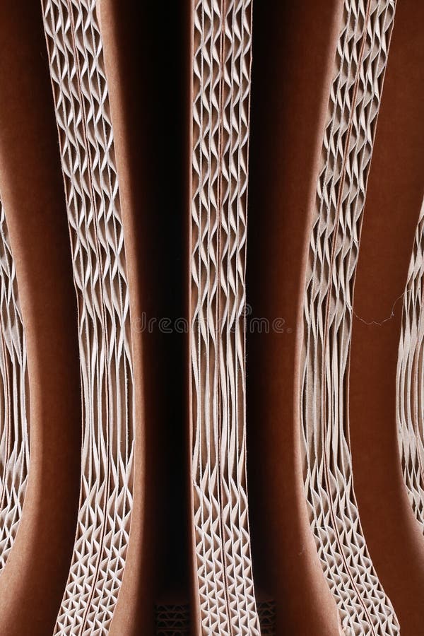 Texture of cardboard stock photo. Image of corrugated - 46463300