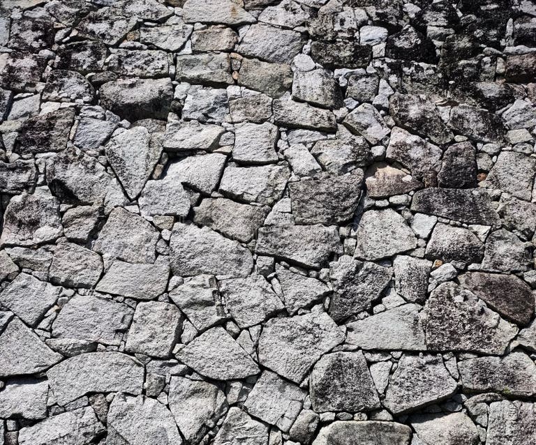 Texture of Castle Wall Stones Photo Stock Photo - Image of citadel ...