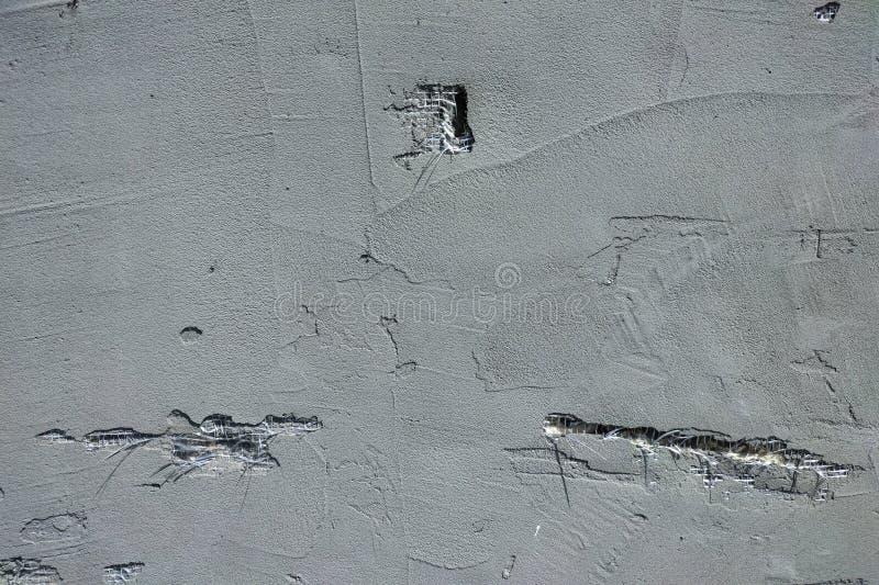 Texture of Cement Plaster with Damage Stock Image - Image of obsolete ...