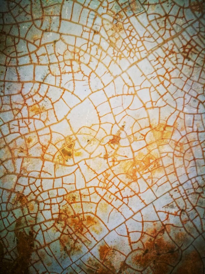 Texture of Cement Split Up Orange Color , Retro Style Color Stock Image ...