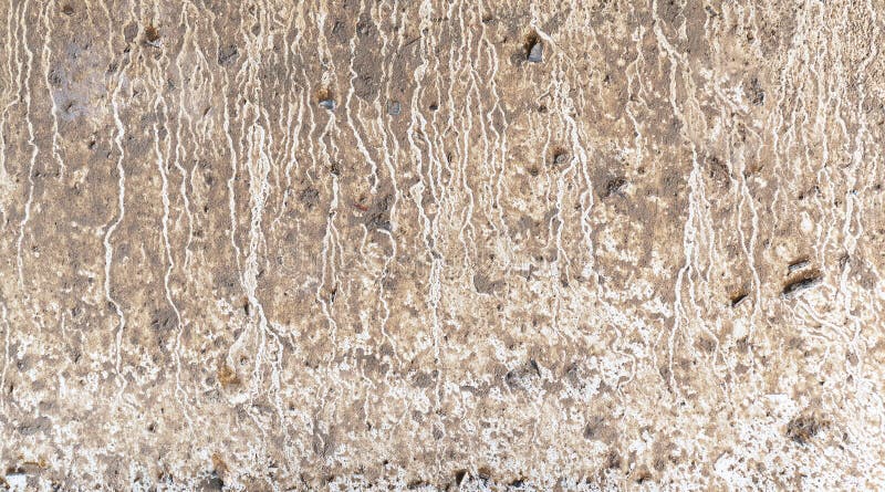 Texture Cement Wall with Rain Stains Stock Image - Image of mildew ...
