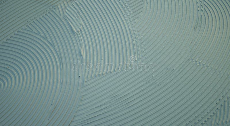 Texture Cementitious Adhesive Applied To the Floor Stock Photo - Image ...